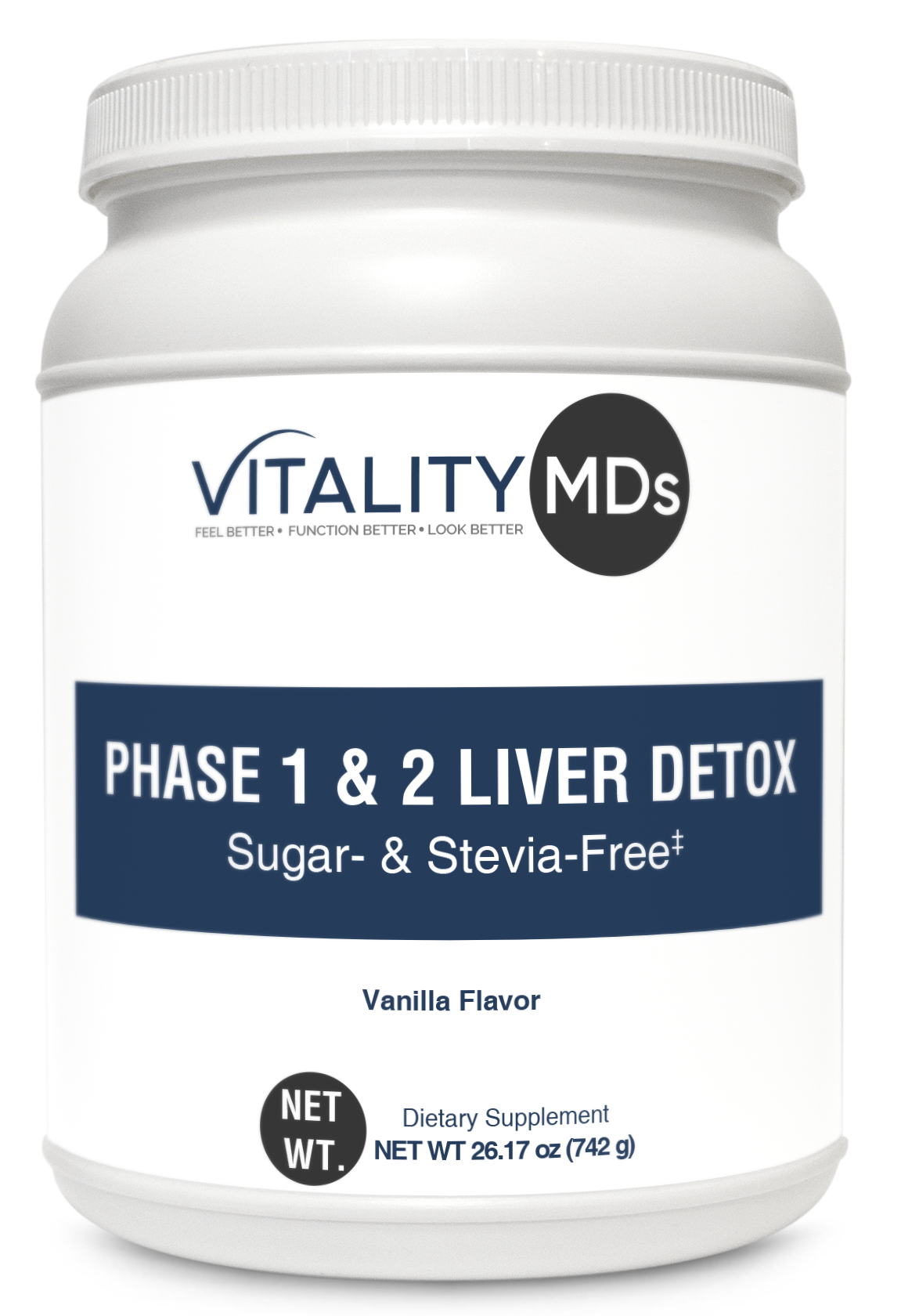 Vitality MDs, Phase 1 & 2 Liver Detox Vanilla – VitalityMDs Supplements